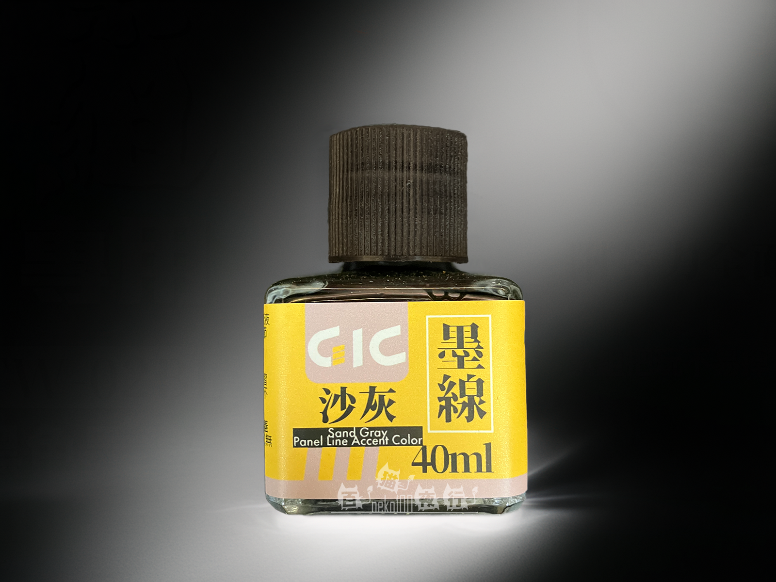 GIC-TW01SG-Panel Line Accent-Sand Grey 水性墨線液-沙灰色 – 百貓夜行 neko100