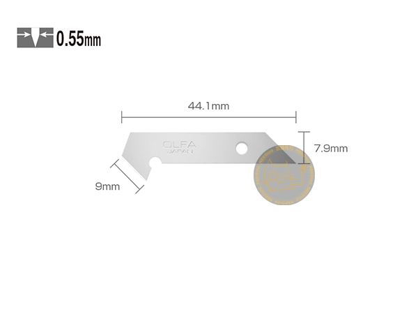 OLFA Blade-PB-450 標準膠板勾刀片-5片裝 – 百貓夜行 neko100